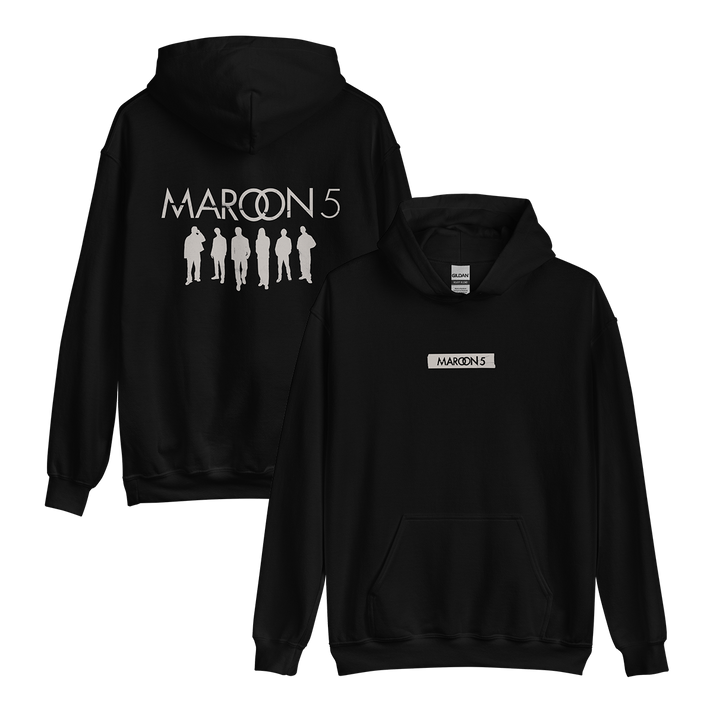 M5 Black Hoodie – Maroon 5
